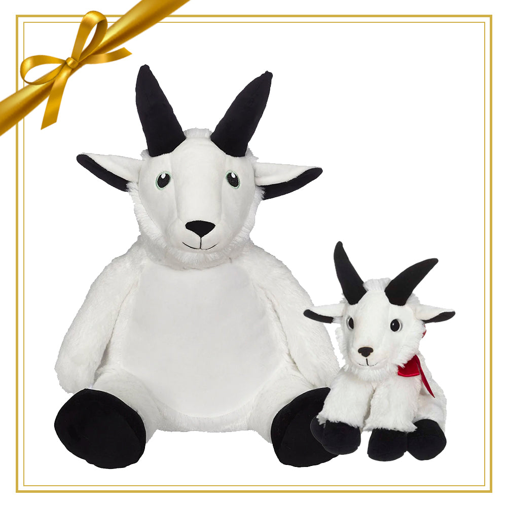 Gift Set - Garvin Goat Buddy & Mini Plush – Embroidery Supply Shop